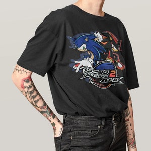 Hedgehog Japanese Shirt, Sonic Adventure 2, Dreamcast Japanese ...