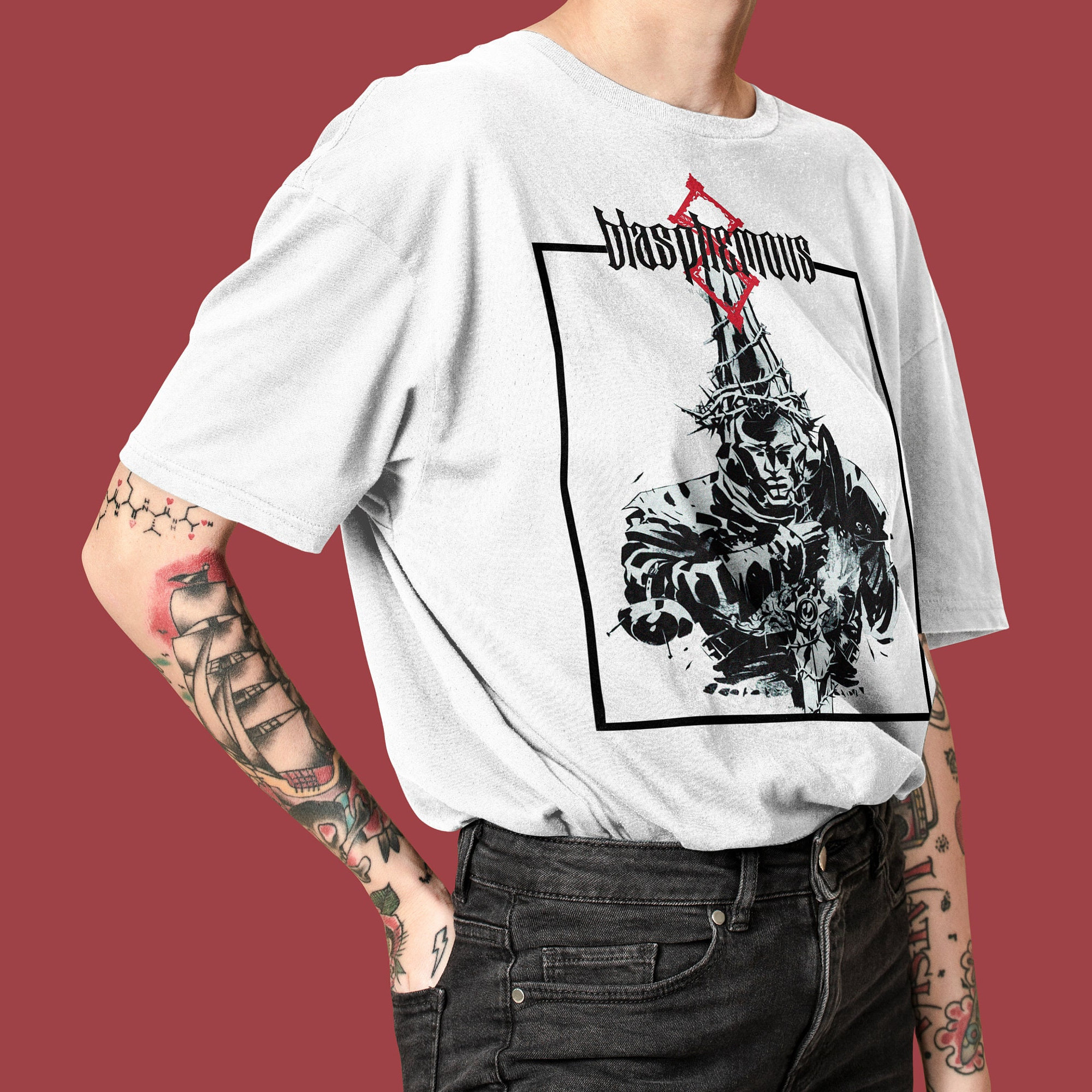 Blasphemous Shirt - Penitent - Etsy