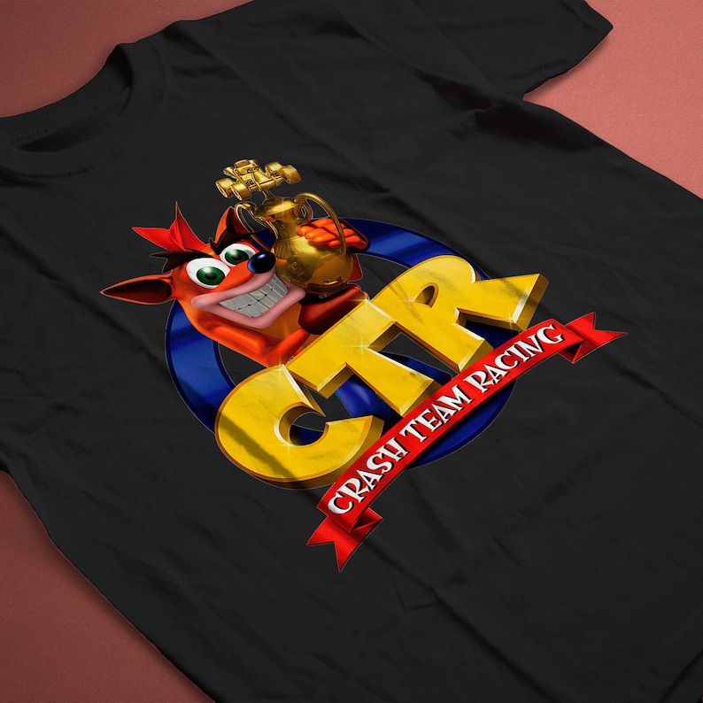 Crash Team Racing Shirt Japanese Streetwear - Etsy
