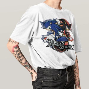 Hedgehog Japanese Shirt, Sonic Adventure 2, Dreamcast Japanese ...