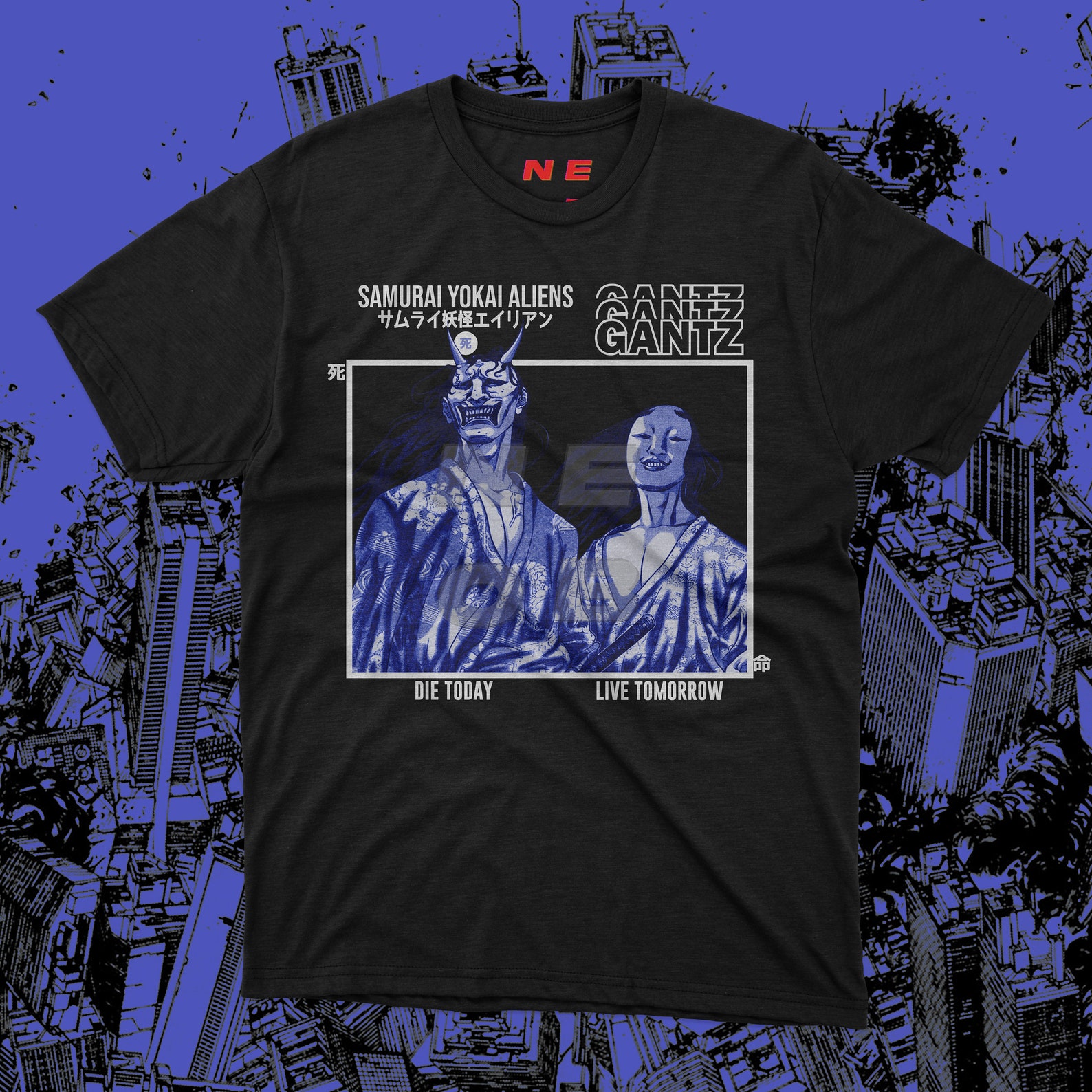 GANTZ Shirt, Anime Shirt, Japanese Streetwear - Etsy