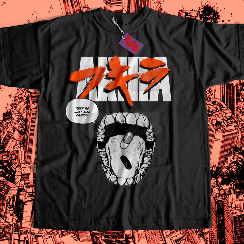 Tshirt Vintage Akira - Etsy