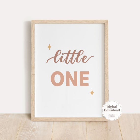 Little One Affirmations Wall Art for Kids Printable - Etsy