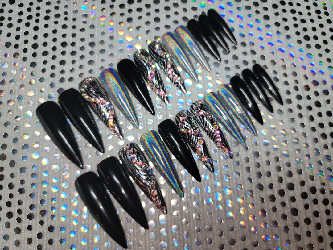 She's a Head Turner Nails - Etsy