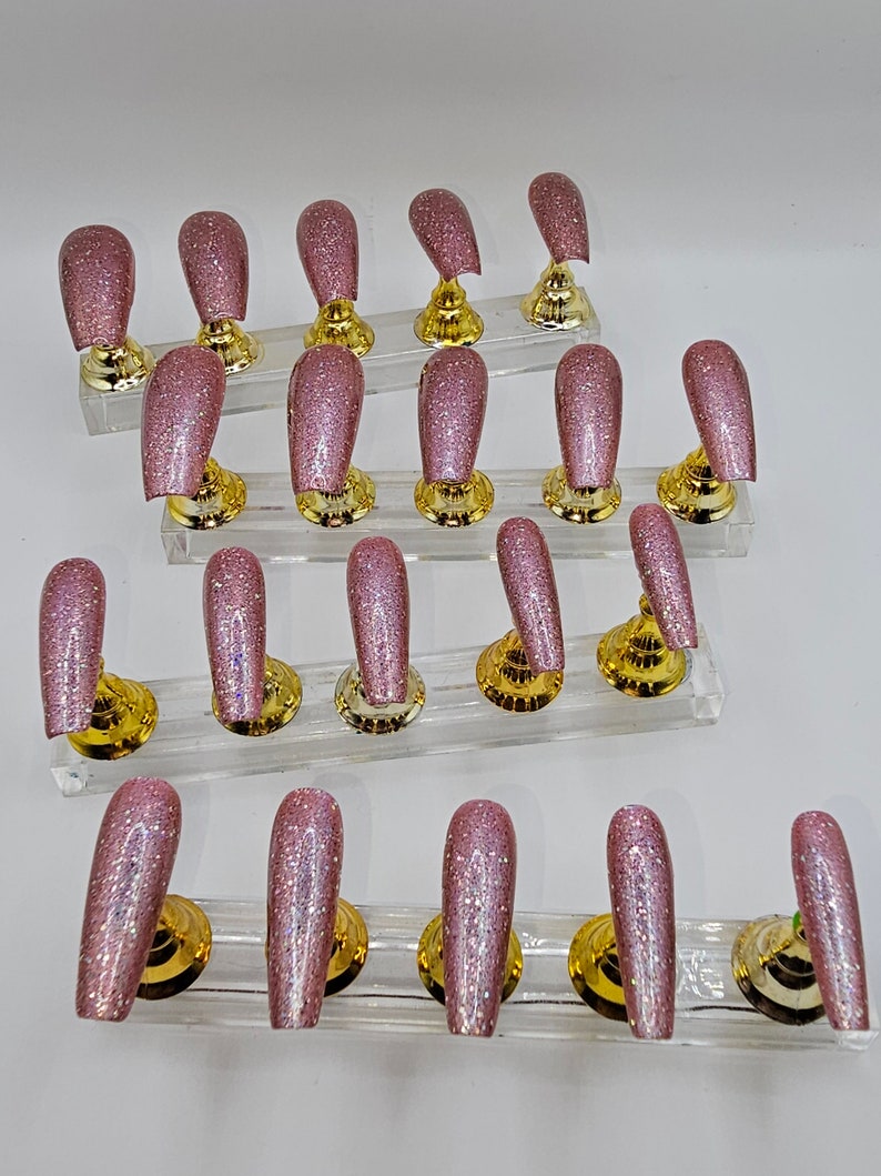 20pc XL Ballerina Custom Color Nails - Etsy