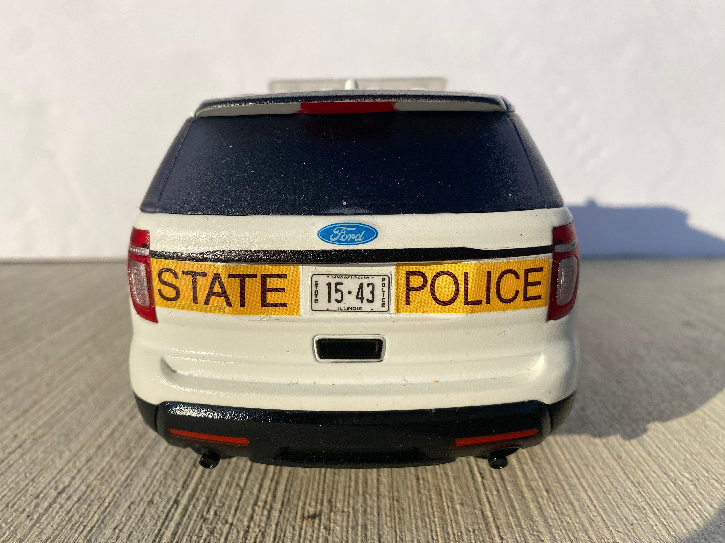 1/18 Illinois State Police Ford Explorer FPIU Utility SUV With Working ...