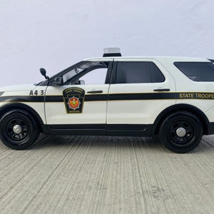 1/18 Pennsylvania State Police Ford Explorer FPIU Utility SUV With ...