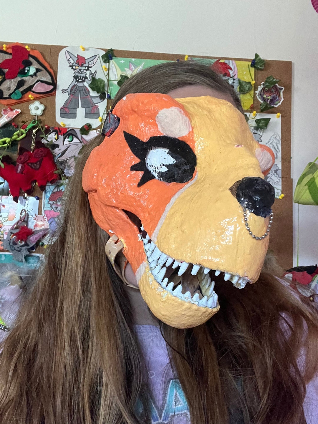 Bingo Cosplay Clay Dinomask Dog Fursuit - Etsy