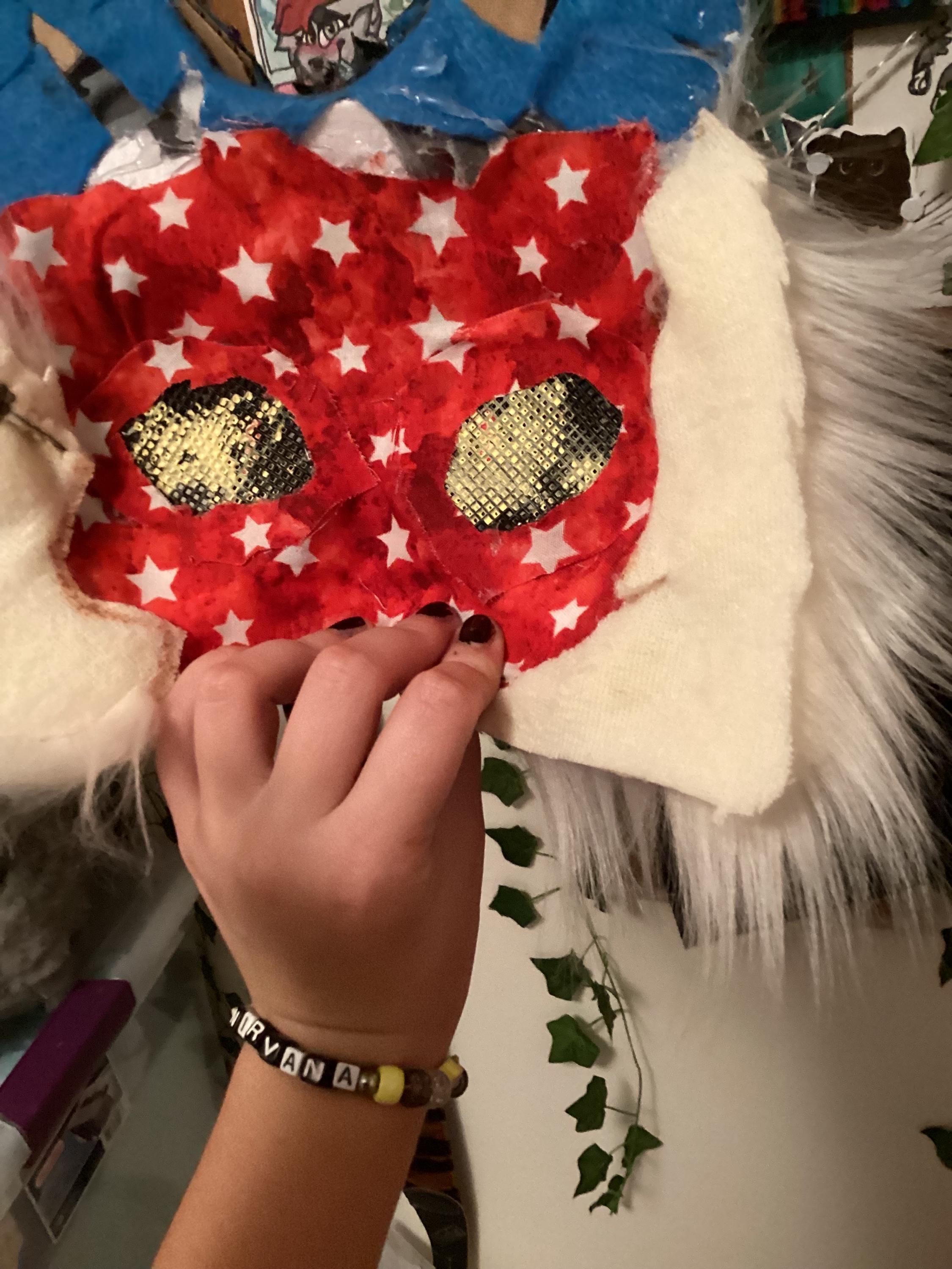 Beetlejuice Inspired Movie Therian Halloween Costume Mask - Etsy