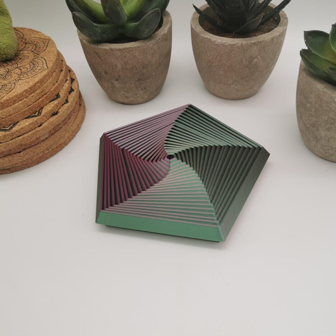 Pentagon Fidget - the Fractal Fidget | Desk Toy | Pentagonal Fidget ...