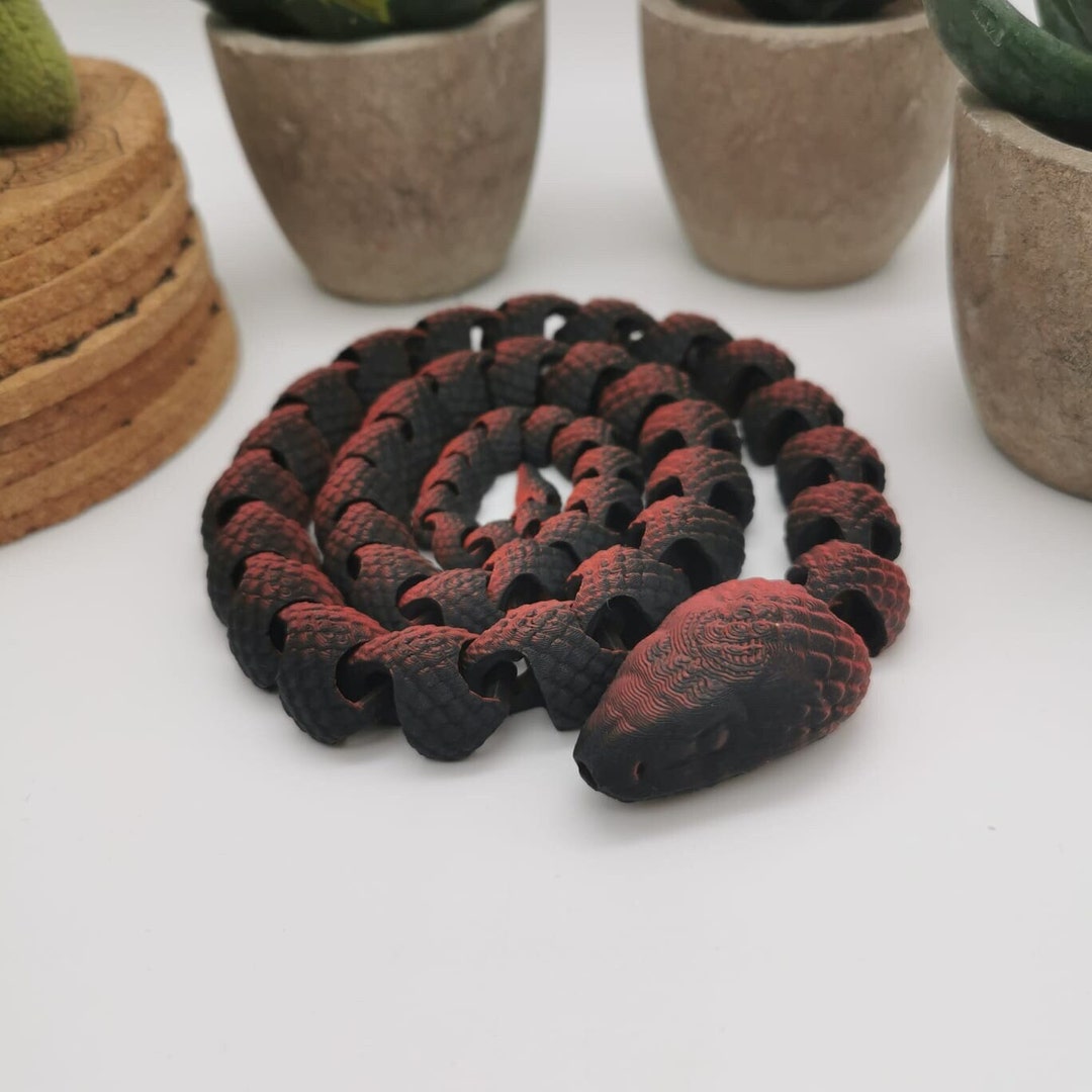 The Friendly Articulated Snake, Flexi-toy, Articulated Snake, Fidget ...