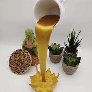 3D Printed Sculpture, Floating Coffee Cup, Mug, Creative Desk Decor ...