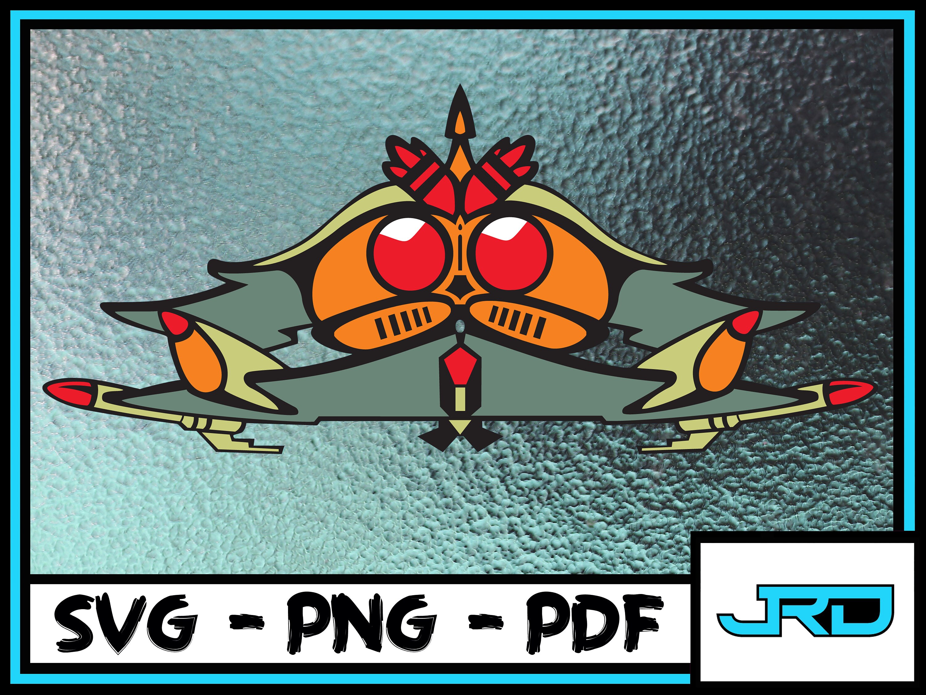 Galaga_bug-svg-pdf-png-digital Download - Etsy Hong Kong