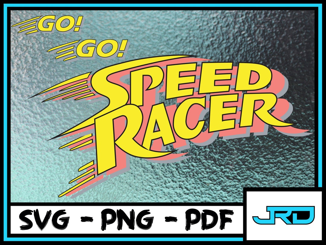 Speed_racer_arcade_logo-svg-pdf-png-digital Download - Etsy