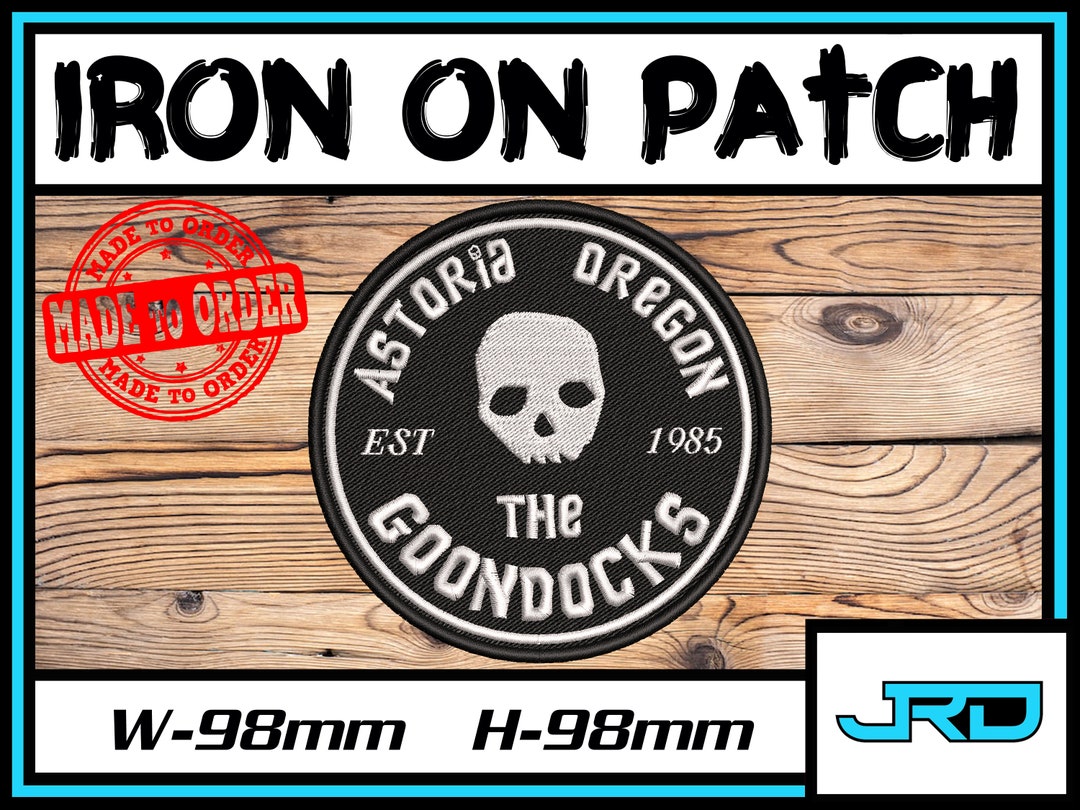The Goondocks Iron on Embroidered Patch - Etsy