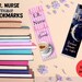 Set of 10 ER Nurse Printable Bookmark, Emergency Room Nurse, Rn/lpn ...