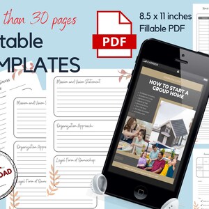 How to Start a Group Home Business, Complete Guide Editable Templates ...