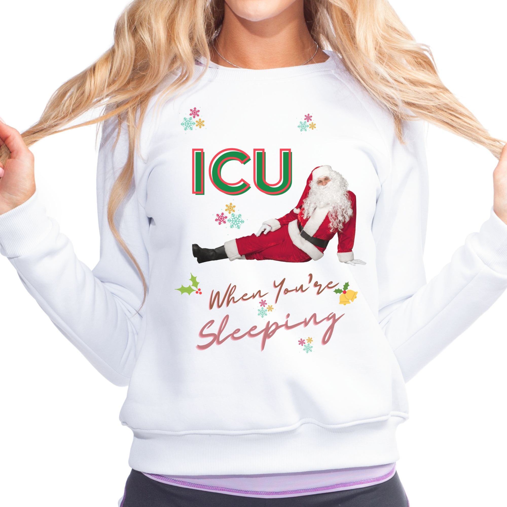 ICU Nurse/team Christmas Png-svg Bundle, ICU When You're Sleeping, Sicu ...
