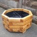 Large Octagonal Recycled Wood Planter can Be Tailor-made Size to Suit ...
