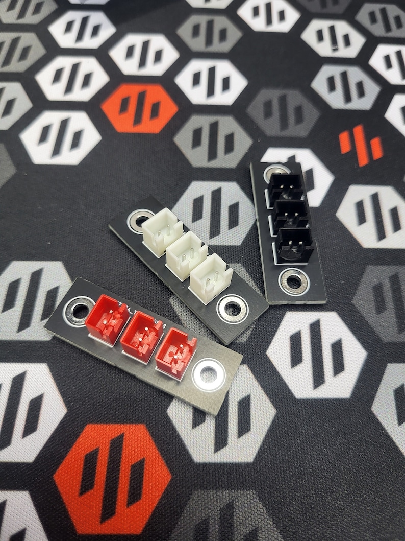 Voron 3d Printing JST XH Splitter PCB Fan Splitter Daylight on a Stick ...