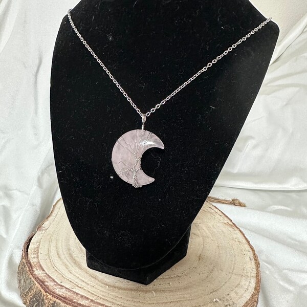 Crystal Crescent Moon - Etsy