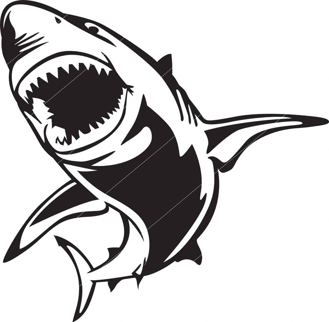 SHARK SVG FILE - Etsy