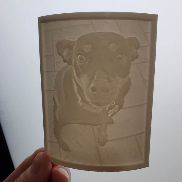 3d Printed Custom Dog - Etsy