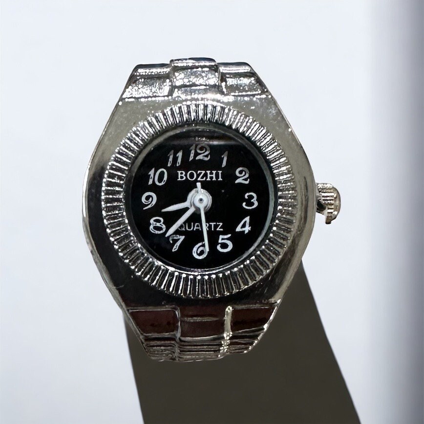 3 Pack Y2K Cyber Punk Vintage Watch Rings Adjustable 2000s & 90s Watch ...