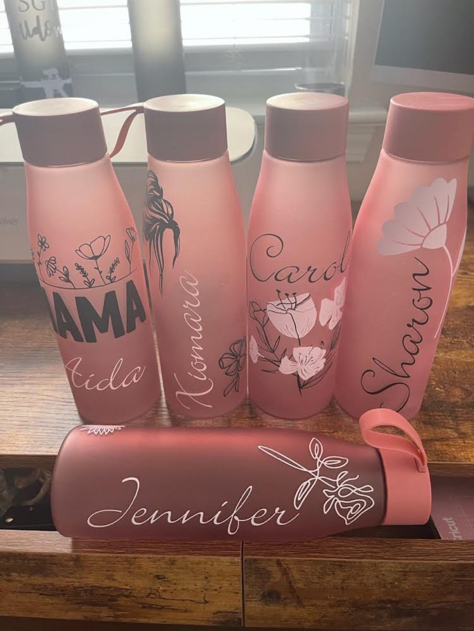 Water Bottle With Custom Wording & Designs - Etsy