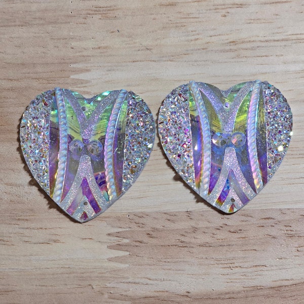 Resin Heart - Etsy