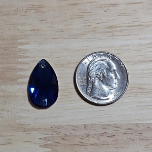 Sapphire K9 AAAA Quality Crystal/teardrop/flatback/sew On - Etsy