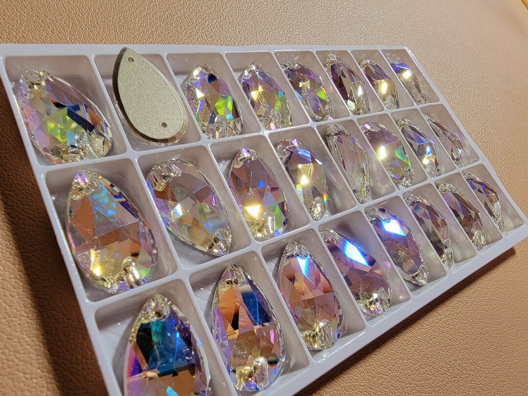 Moonlight K9 AAAA Quality Crystal/teardrop/flatback/sew On - Etsy