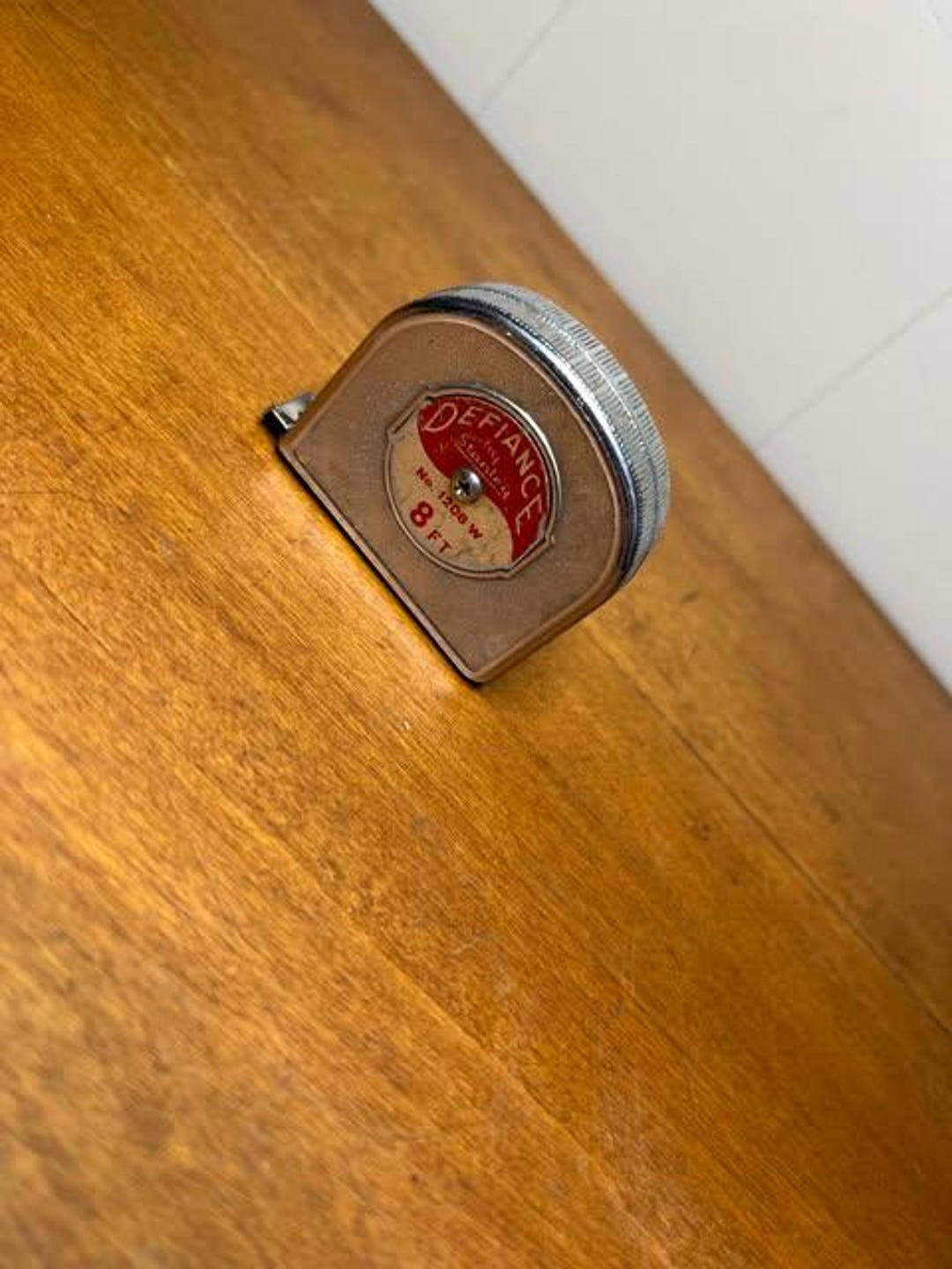 Vintage Defiance by Stanley 8FT Measuring Tape Measure No. 1208W Made ...