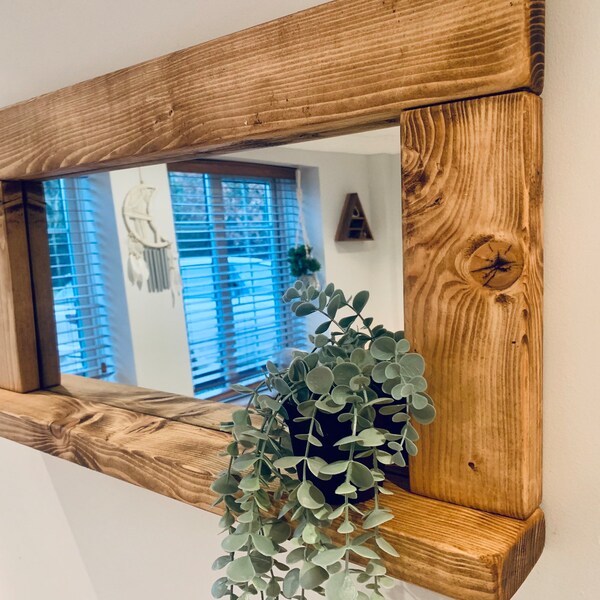 Rustic Mirror Etsy Uk