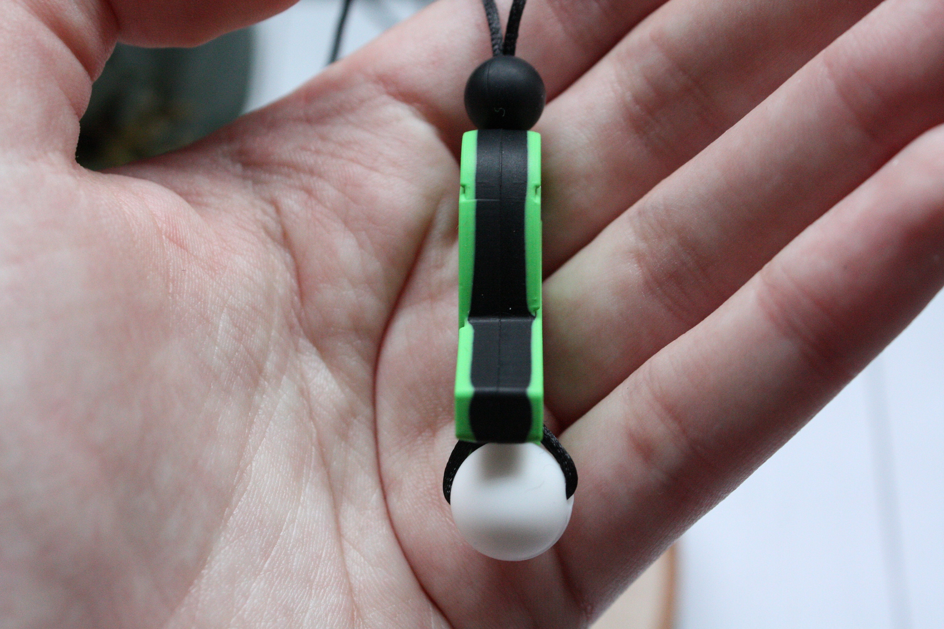 Mental Health Ribbon Fidget Necklace Stim Necklace Sensory Necklace - Etsy