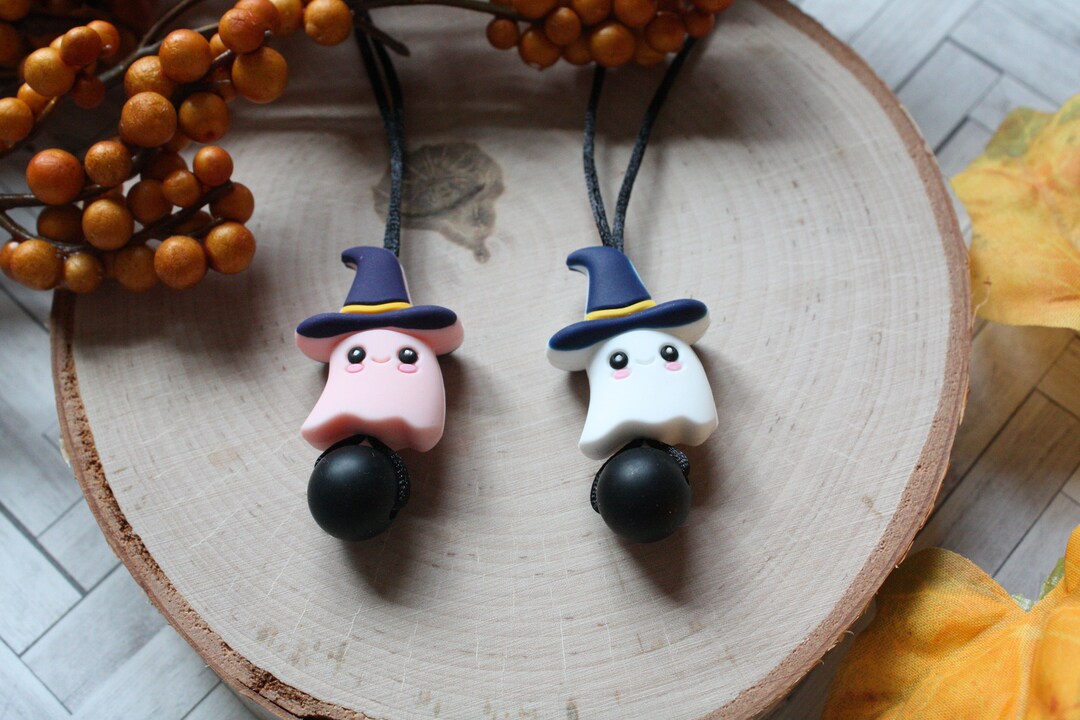 Ghost Fidget Necklace - Stim Necklace - Sensory Necklace - Etsy