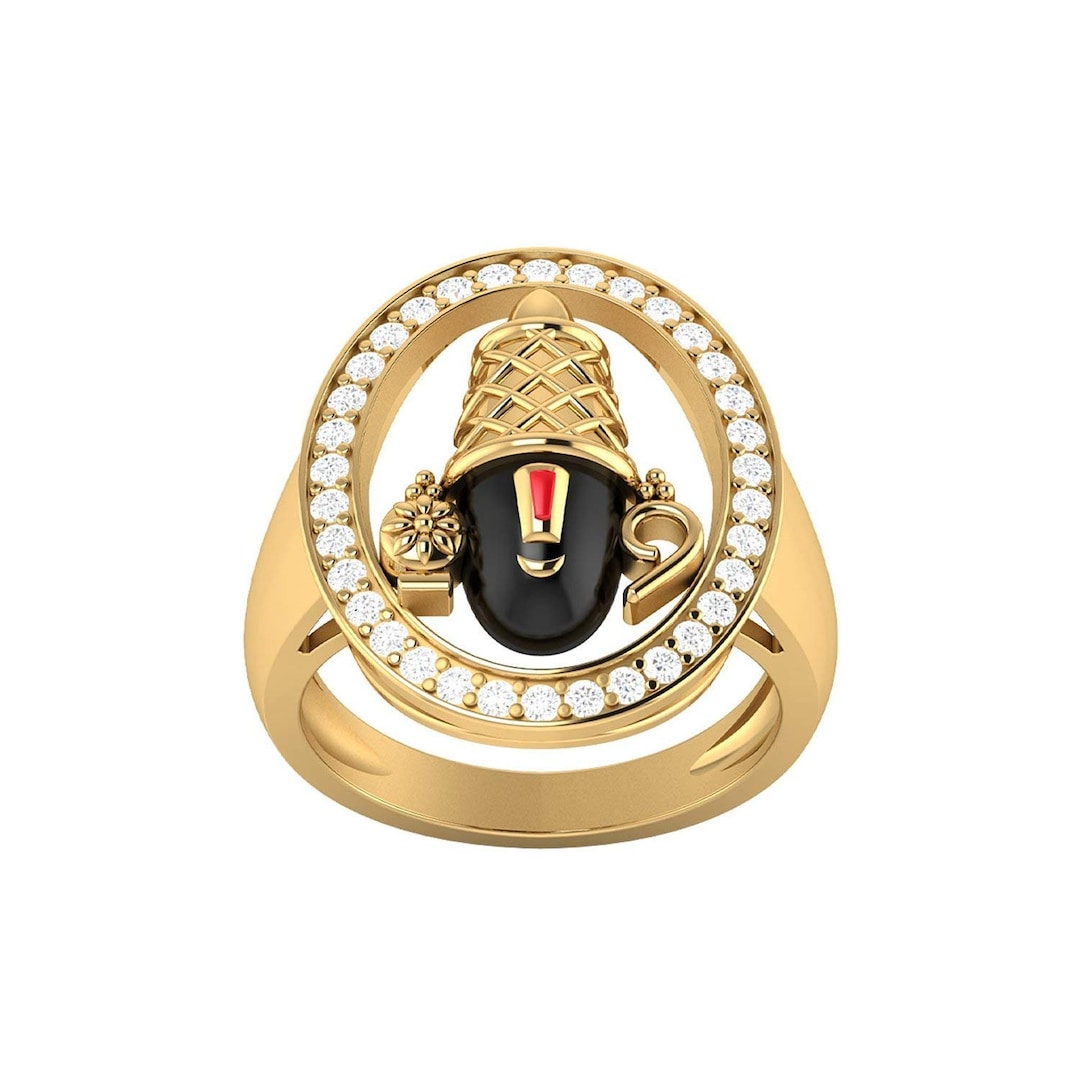 Tirupati Balaji Brass Gold Plated Alloy Ring for Men & Women - Etsy