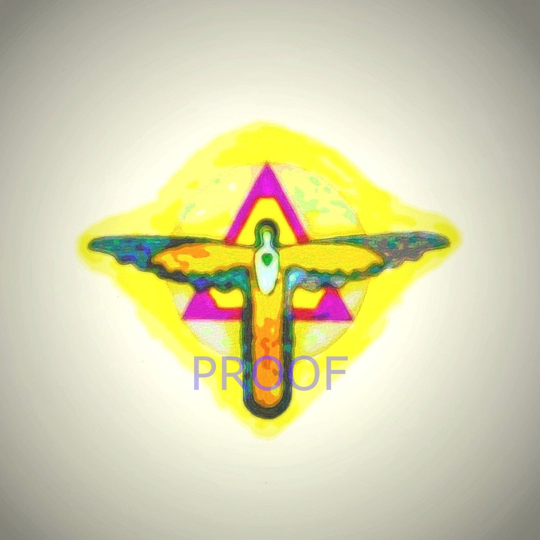 Angel of Transformation Guardian Angel Printable Sacred Art Shimmering ...