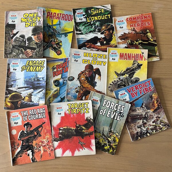 British Comics - Etsy