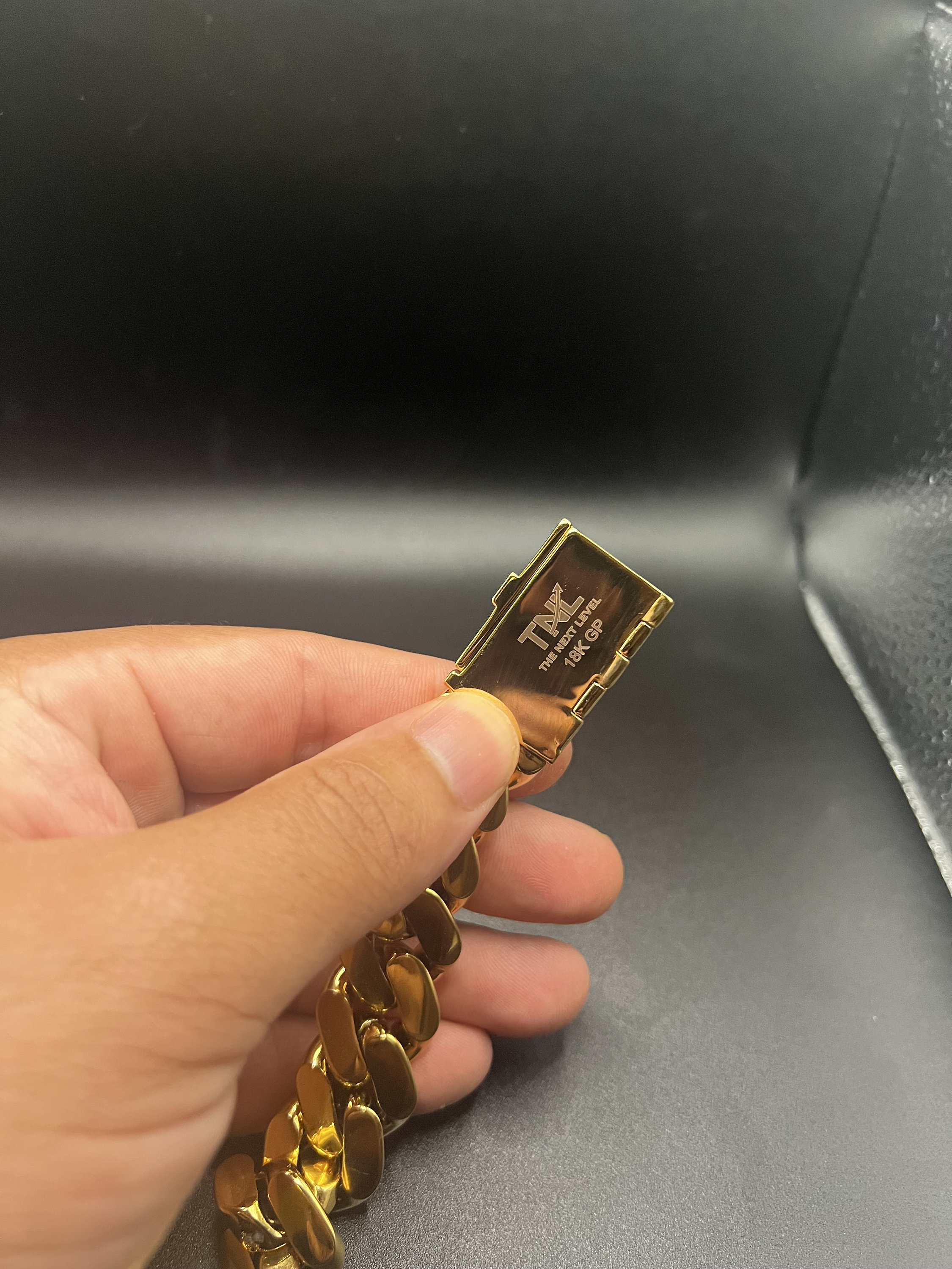 Cuban Bracelet 20mm Heavy Men women zirconia diamond Clasp-box Clasp ...