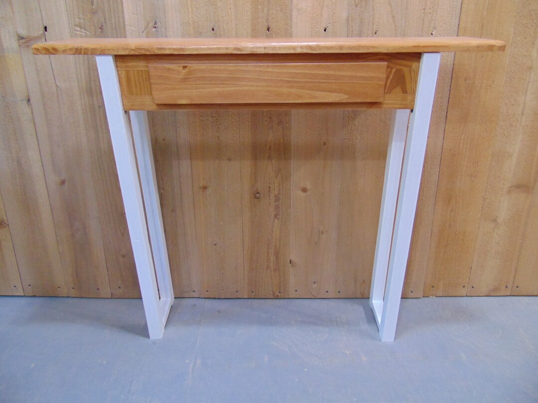 Console Table Slim, Small Hall Table, Small Entry Table, Sofa Table ...