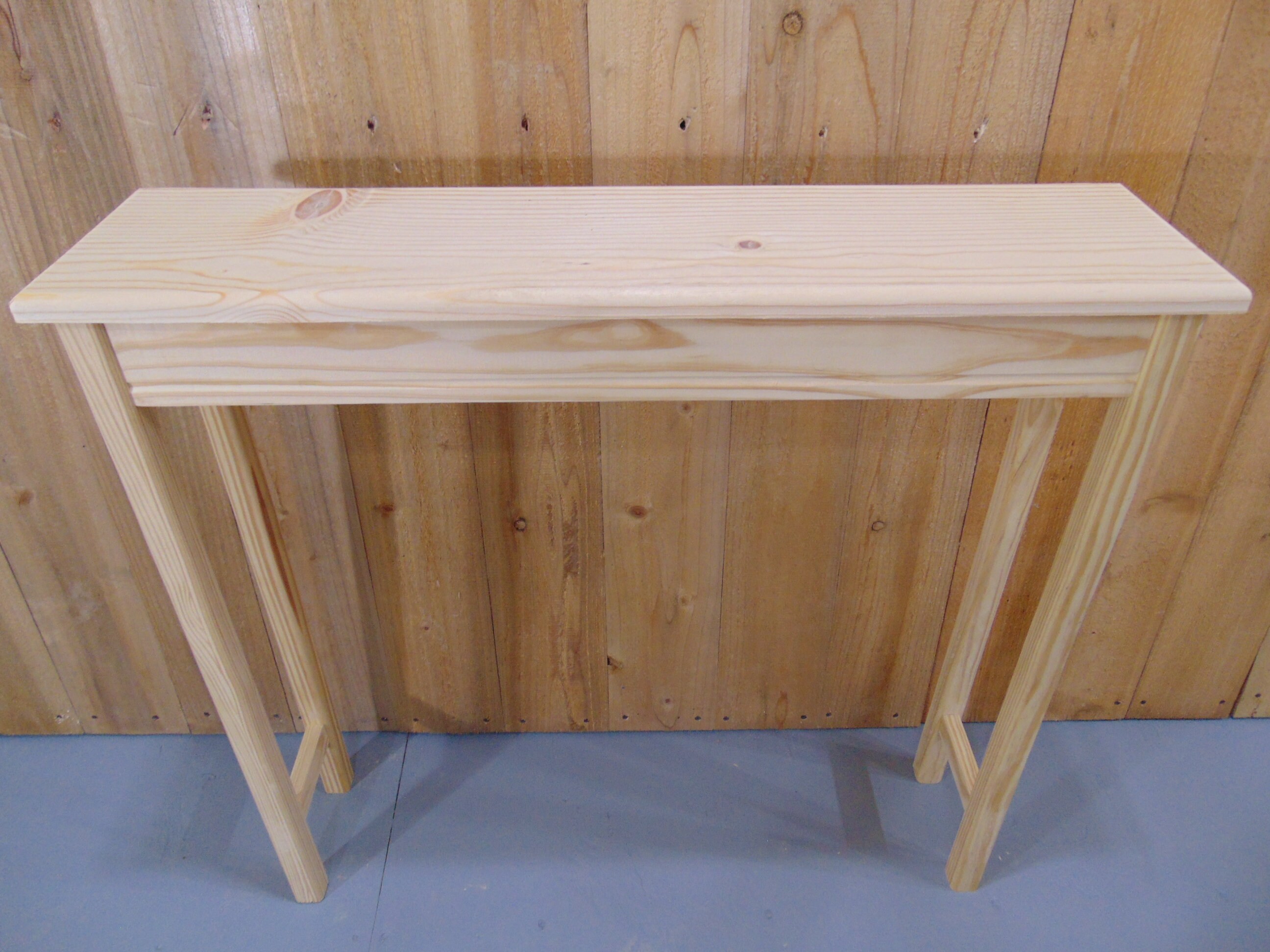 Unfinished 32 Table Console Sofa Foyer Hall Table - Etsy