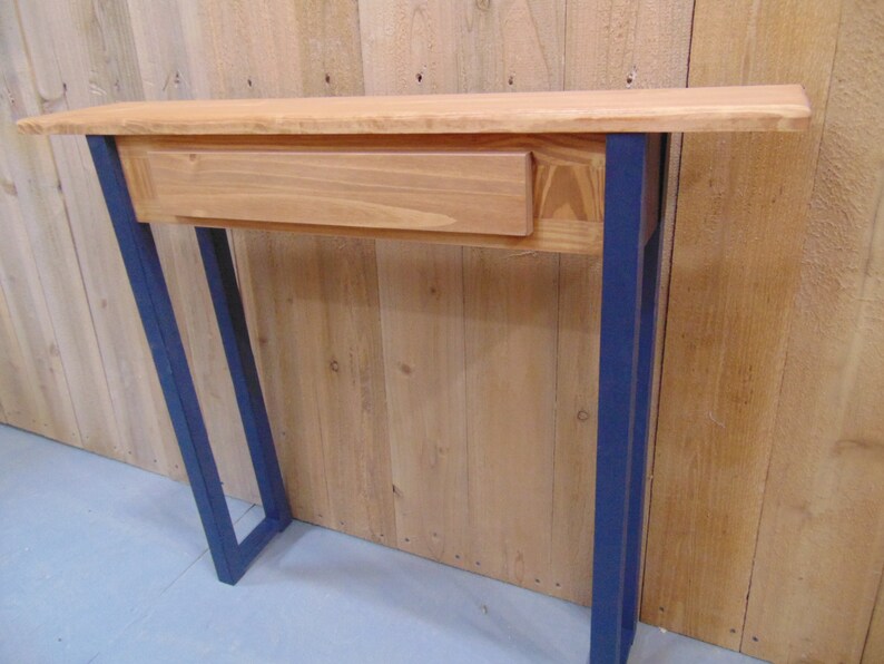 Console Table Slim Small Hall Table Small Entry Table Sofa - Etsy