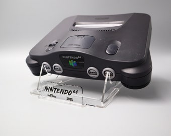 Acrylic Display Stand for Nintendo N64 Console - Etsy