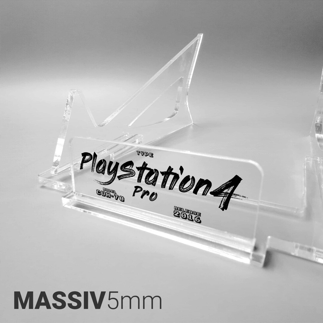 Acrylic Stand for SONY Playstation 4 Pro Console - Etsy