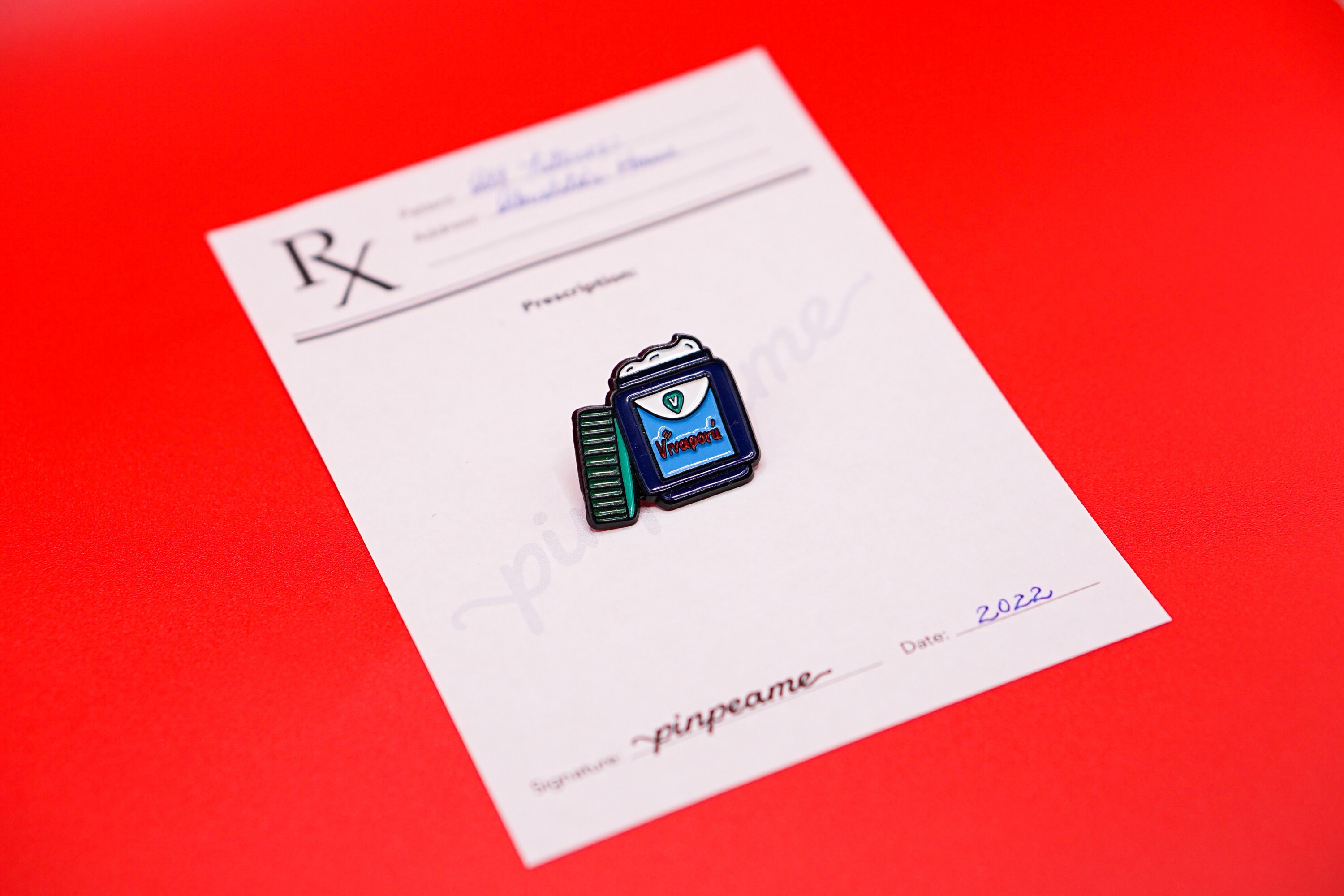 Vicks Vaporu Enamel Pin | Latino Soft Enamel Pin | Latino Vaporub Pin ...