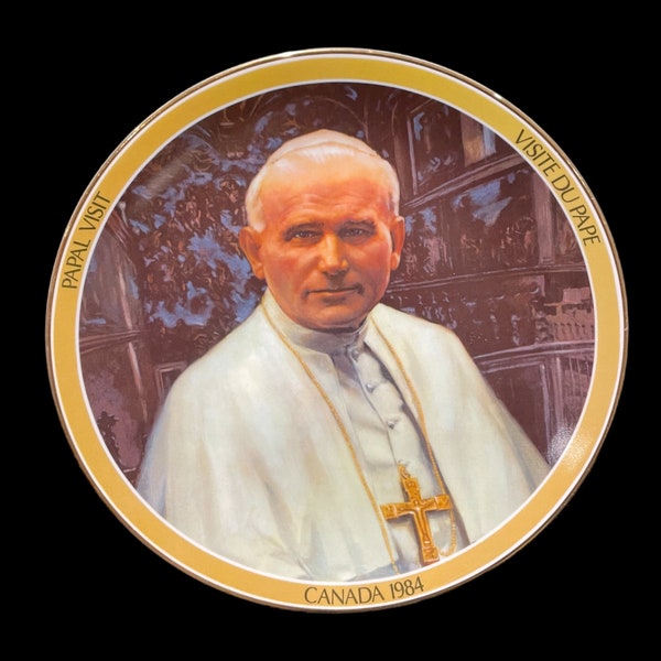 Papal Visit Plate - Etsy