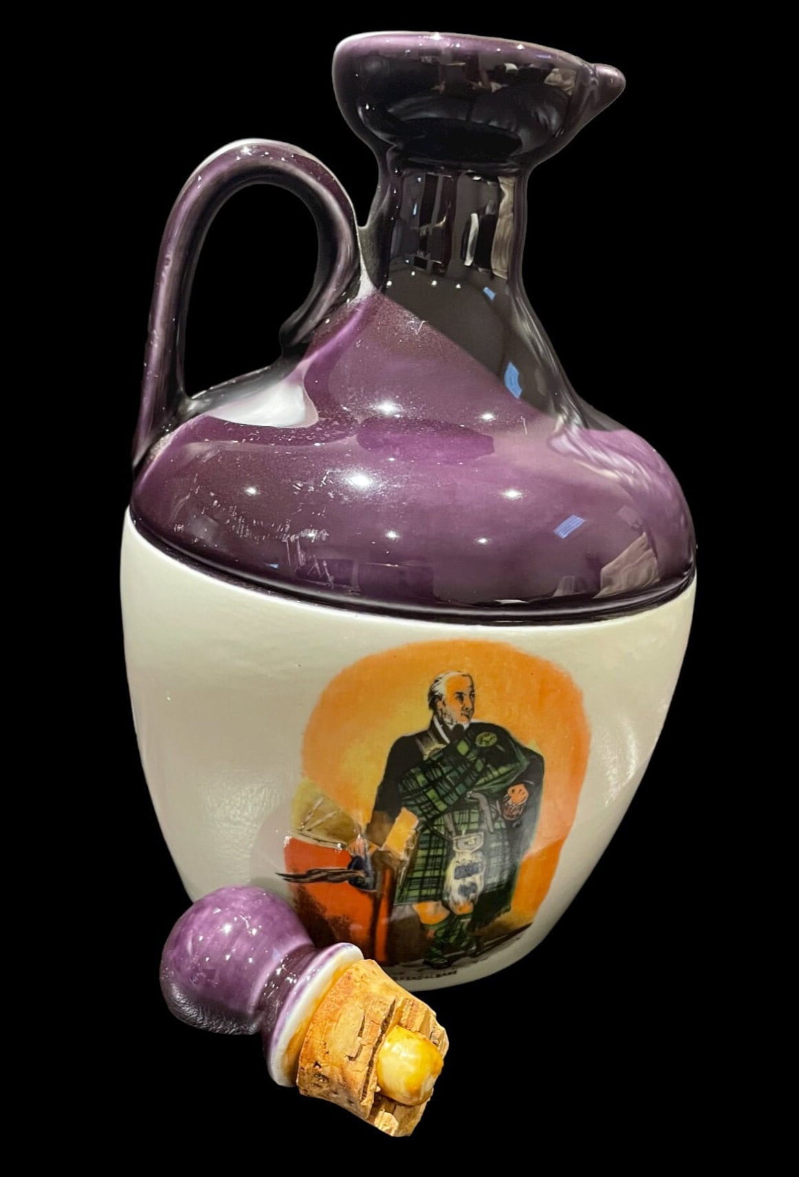 Vintage Montrose Potteries Scotch Whiskey Ceramic Flagon Decanter - Etsy