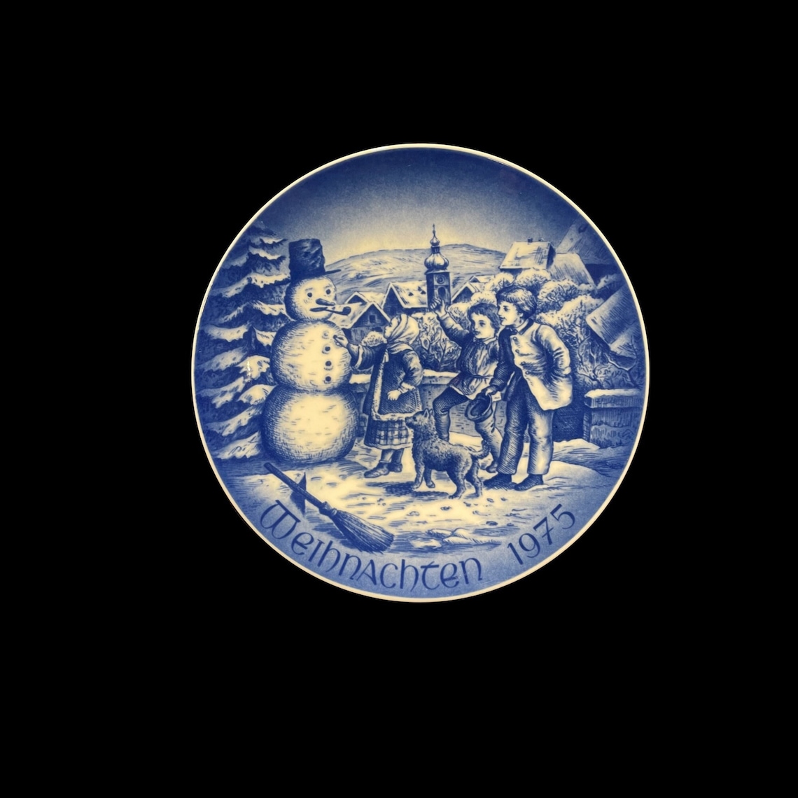 Vintage 1975 Bareuther German Christmas Plate Limited Edition - Etsy