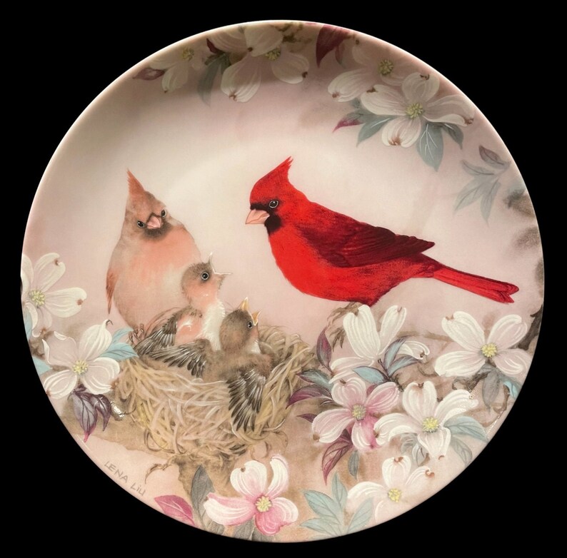 Vintage Lena Liu Collector Plate "morning Serenade" , First Issue in ...